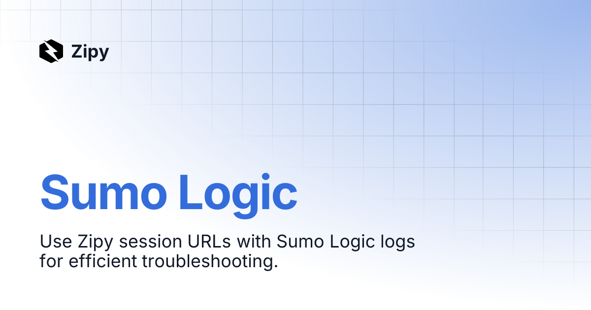 Sumo Logic | Zipy
