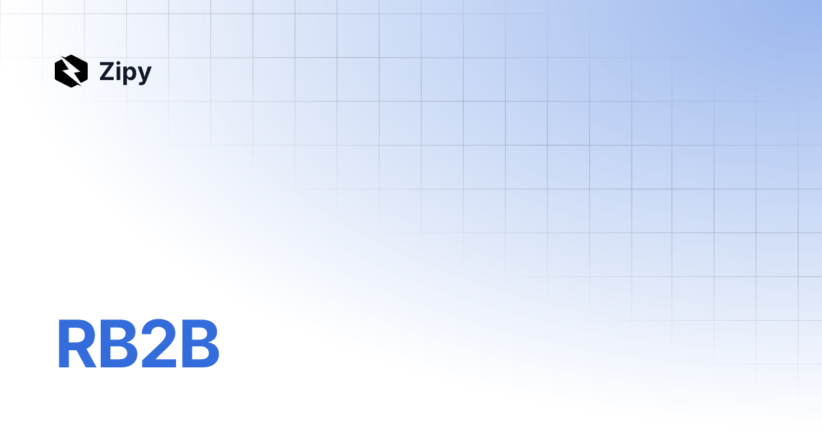 RB2B | Zipy